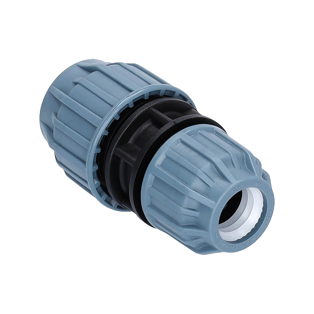 PP/PE Fitting Reduzierkupplung Klemm x Klemm PN16 DVGW, 4,30